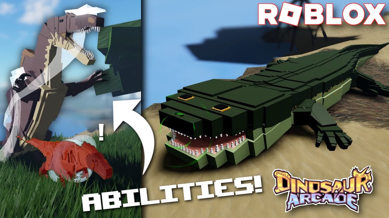 A Look At Abilities and Eldering Koolasuchus! | ROBLOX Dinosaur Arcade ...