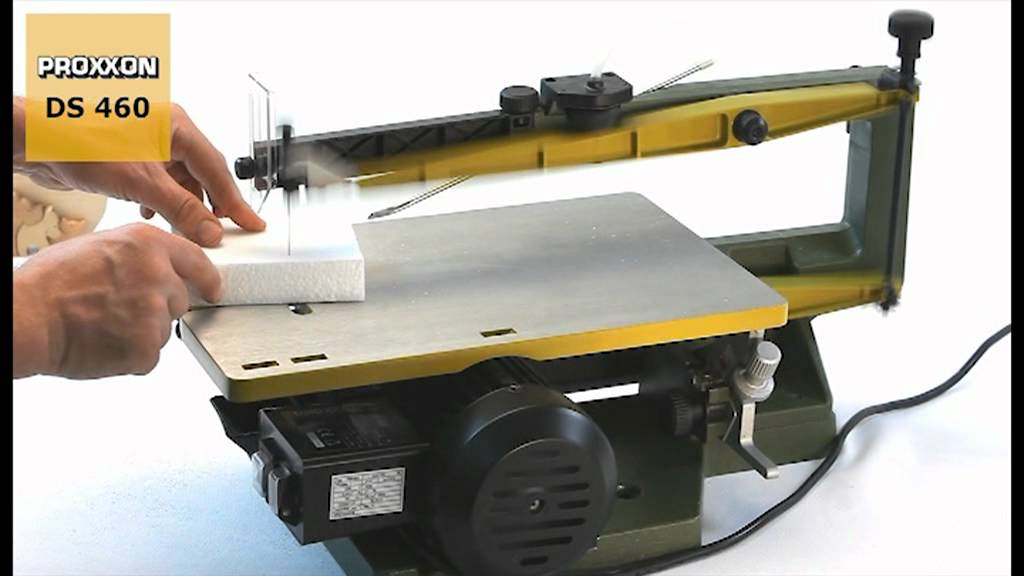 Scie à découper DS460 PROXXON - YouTube