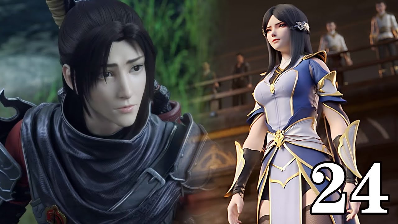 Fights Break Sphere EP24 -- Xiao Yan VS. Bai Cheng - YouTube