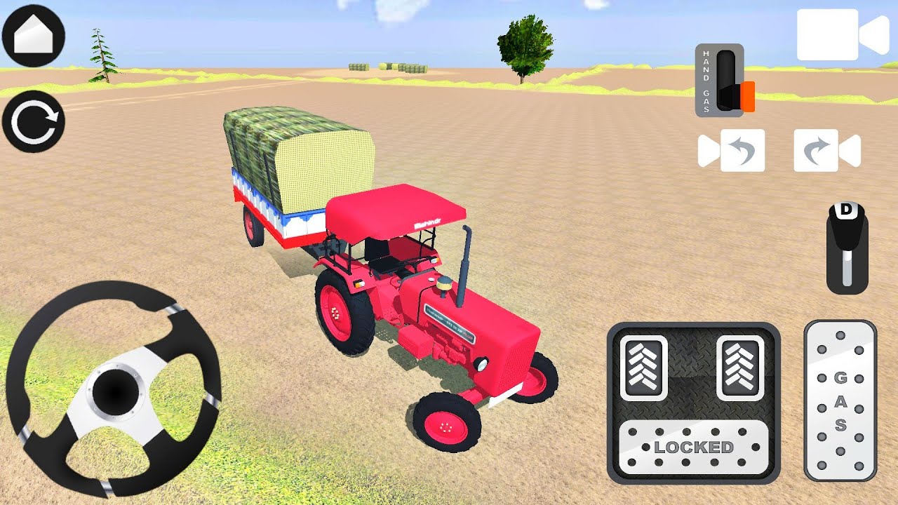 Indian Tractor Simulator - Mahindra Tractor Cargo Transport Driving ...