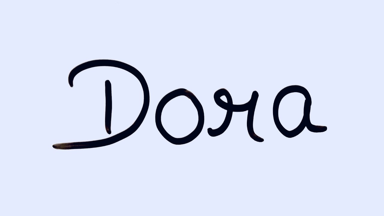 How To Draw Dora The Explorer |Dora Drawing For Kids |Draw Dora |How To ...