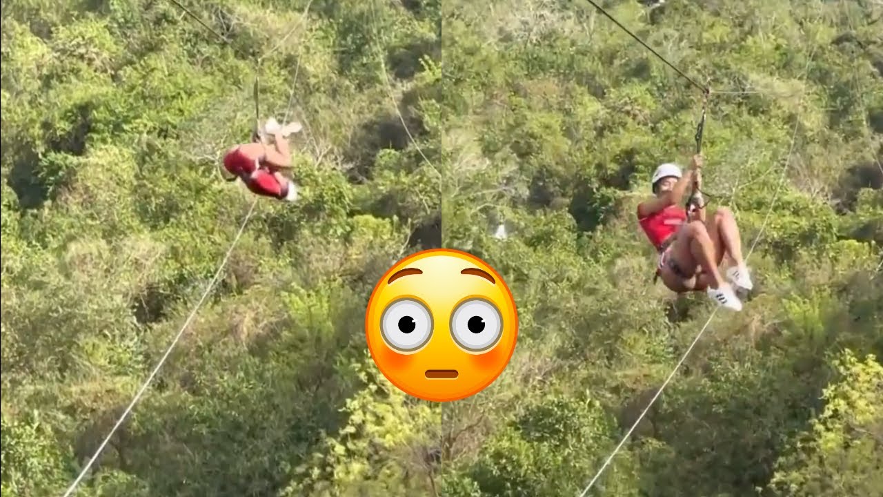 RUBI ROSE ZIP LINING - YouTube