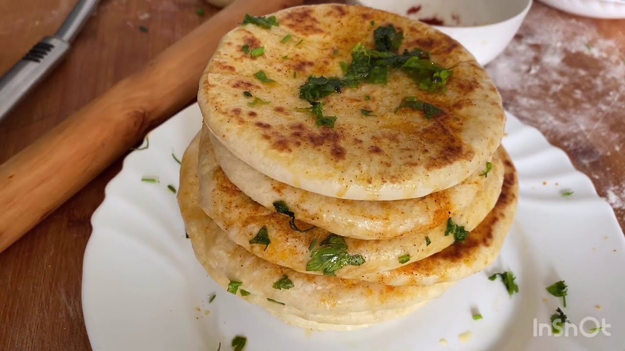 Tibetan bread (Balep) - YouTube