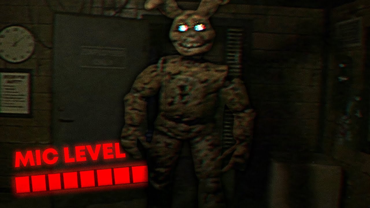 This Fnaf Game Uses Your MICROPHONE... - YouTube