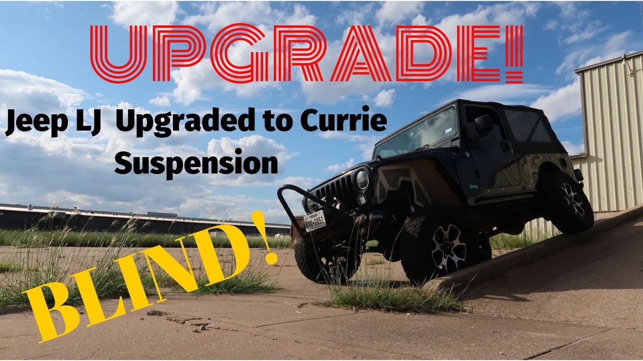 Upgrading our Jeep TJ Unlimited (LJ) Suspension to Currie with Visual ...