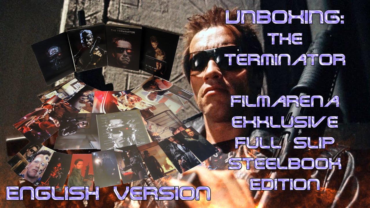 ENGLISH - Unboxing - The Terminator - Full Slip Steelbook Edition ...