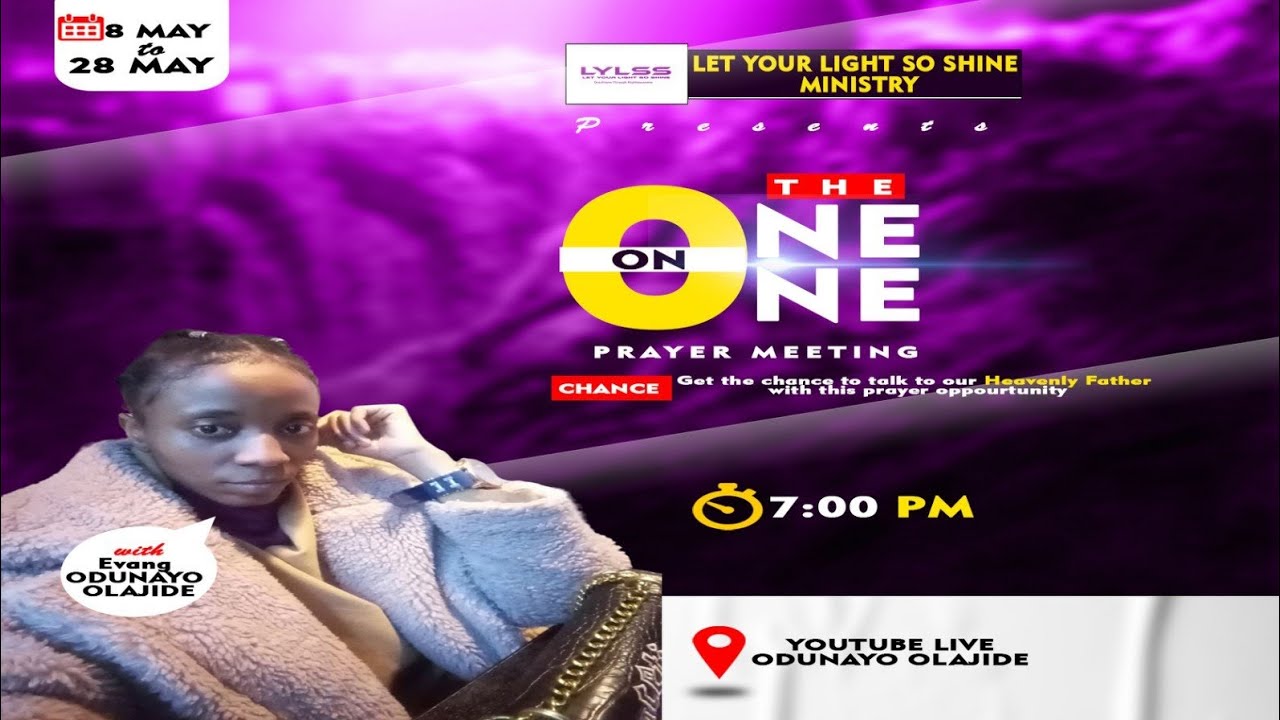 One on one with God Prayer Day 15 - YouTube