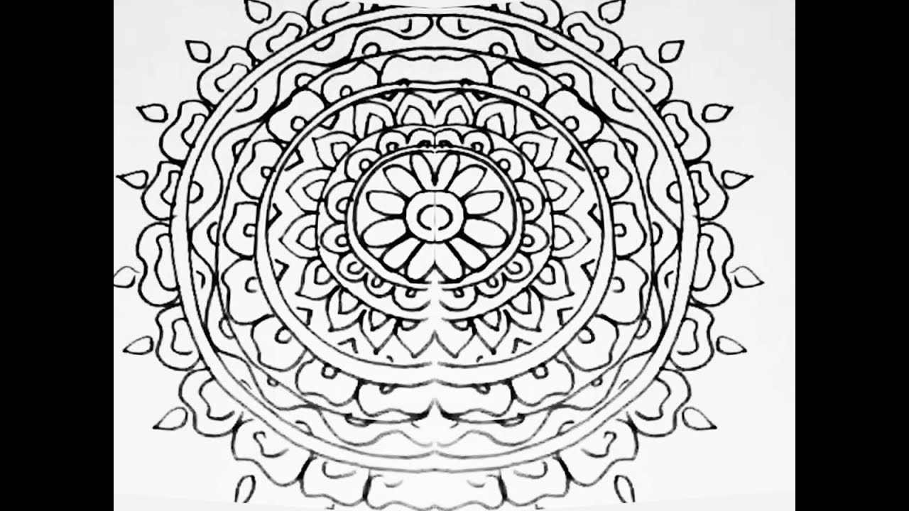 odia jhoti chita on paper /Easy Alpana Design / Free Hand Kolam / jhoti ...