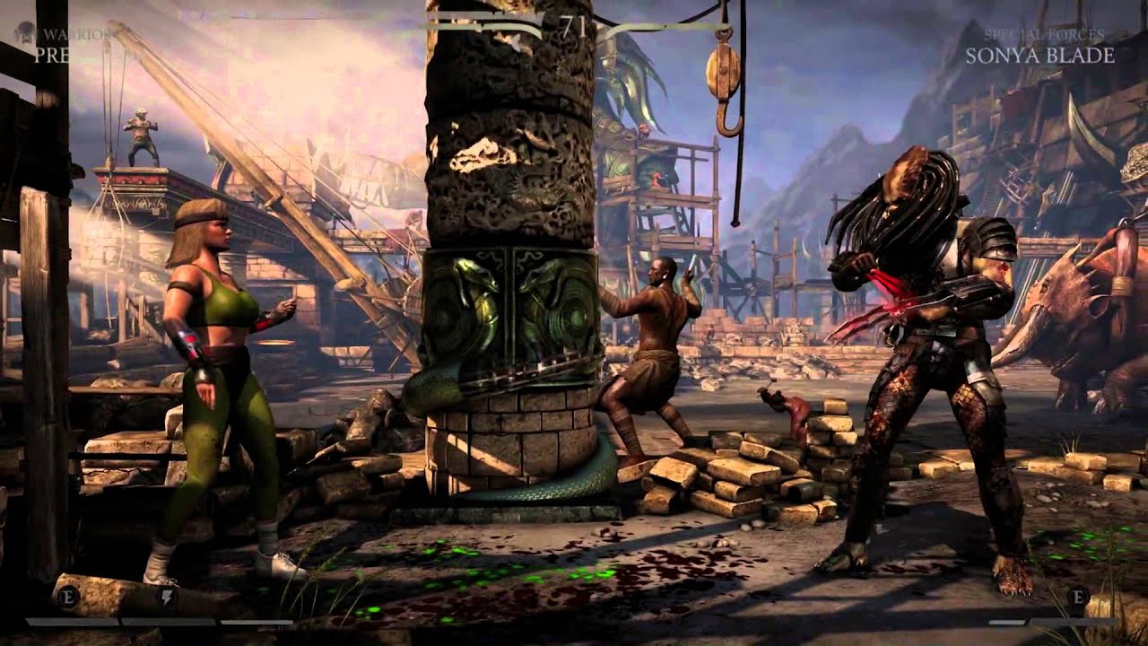 MKX FIRST DAY PLAY: PREDATOR (GAMEPLAY HQ1080) - YouTube