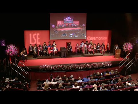 Timothy Franklyn - LSE Graduation Speech. Peacock Theatre, London ...