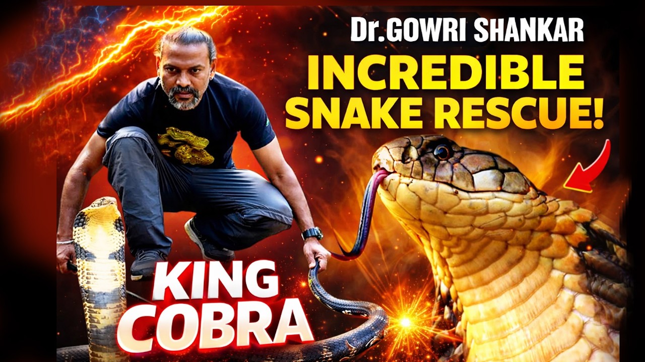 Rescue of King Cobra | Master Dr. Gowari Shankar | திகிலூட்டும் தருணம் ...