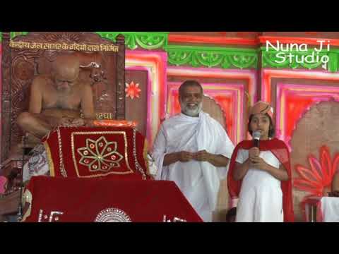 आचार्य श्री 108 विद्यासागर जी महाराज || पपौरा जी || पूजन 24-06-2018 ...