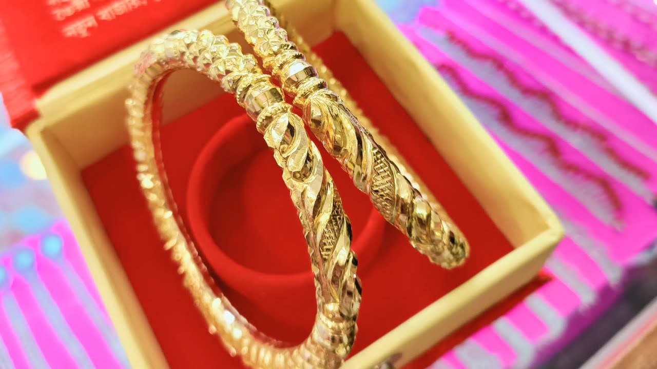 gold ruli new design 22K hallmark রুলির নতুন ডিজাইন 🌹 ফ্যামিলি ...