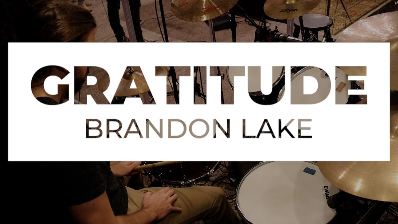 Gratitude - Brandon Lake (Live) | Drum Cam // SAUCYDRUMS - YouTube