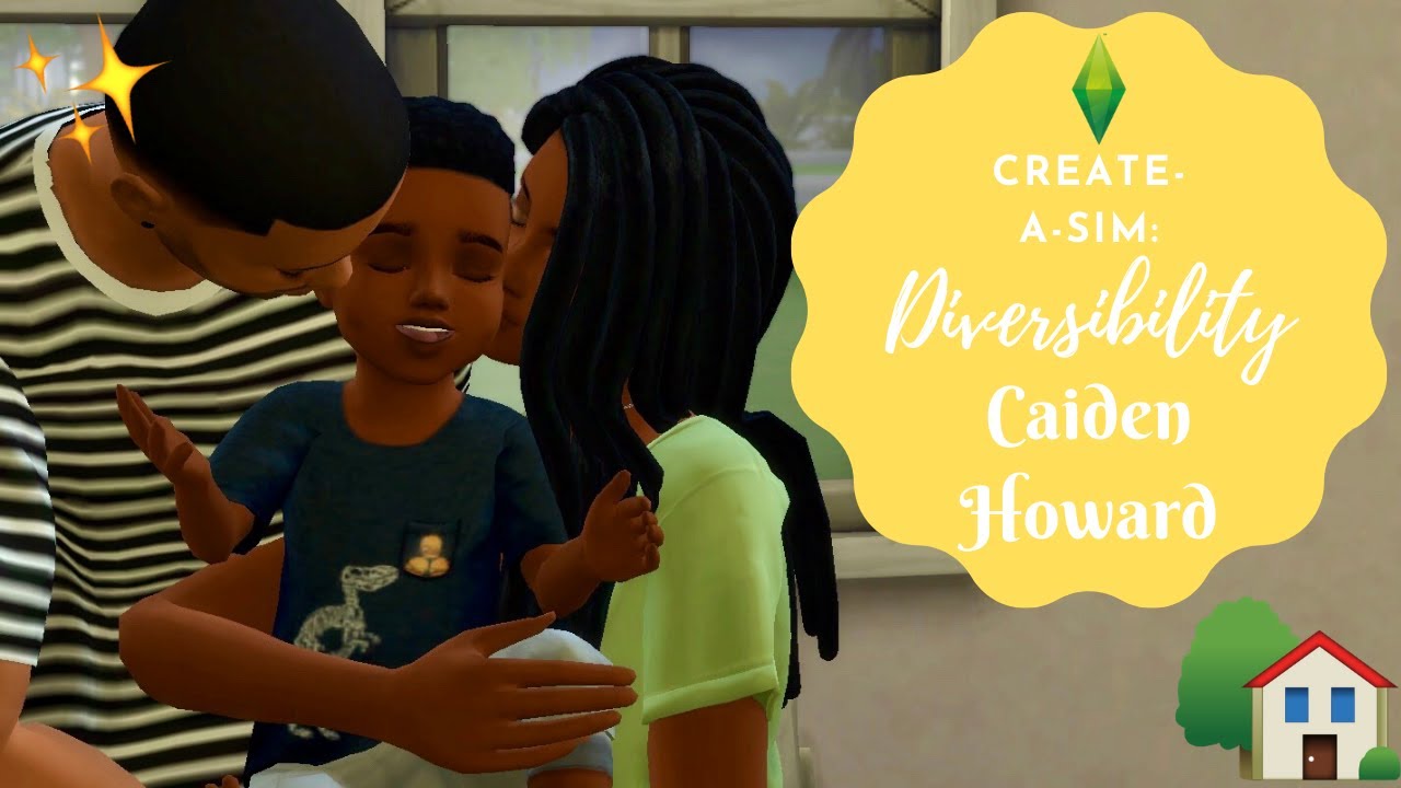 The Sims 4: Create-A-Sim: Diversibility- Caiden Howard - YouTube