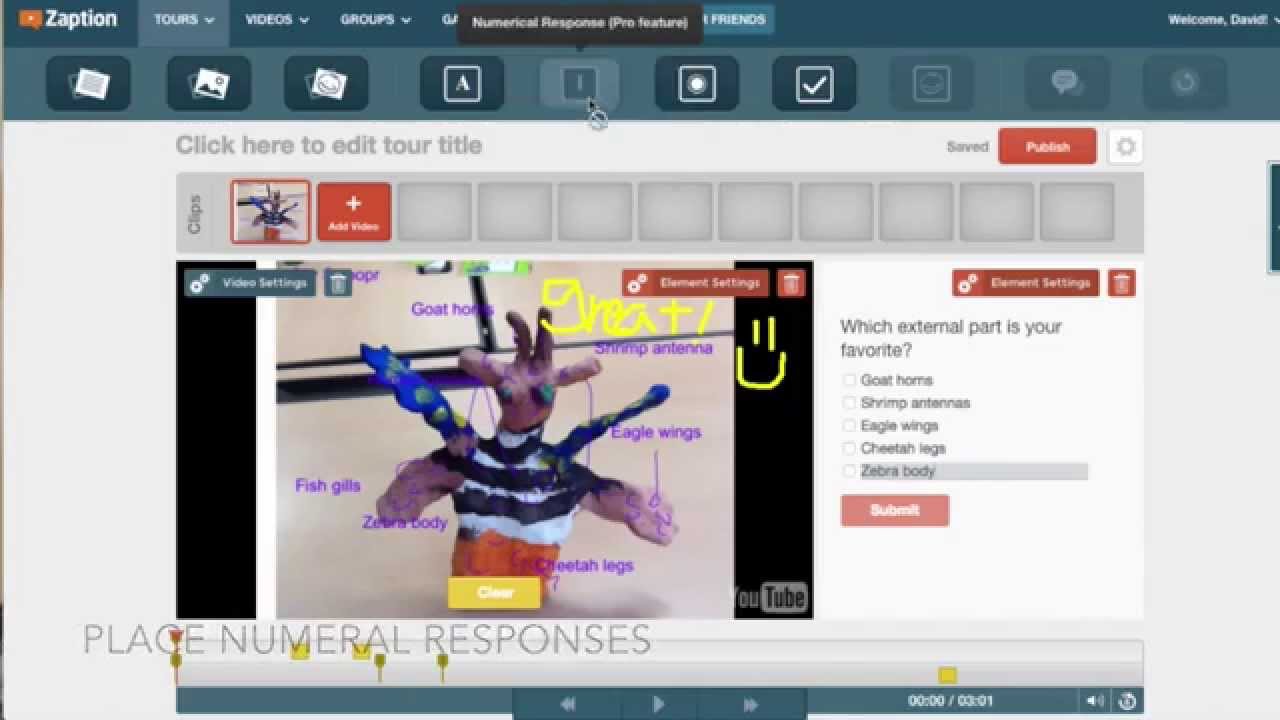 Annotate Videos with Zaption (Teacher Feedback) - YouTube