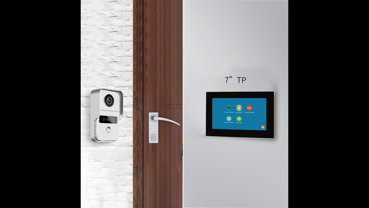 Tuya /Smart life 4 wire intercom system - YouTube