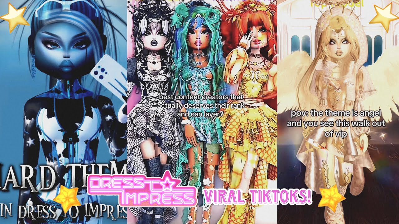 Viral Dress to impress TikTok’s that will cure your boredom! ⭐️ - YouTube
