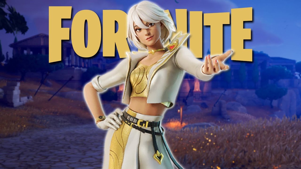 La DIOSA del AMOR, AFRODITA - Fortnite: Mitos y Mortales - YouTube