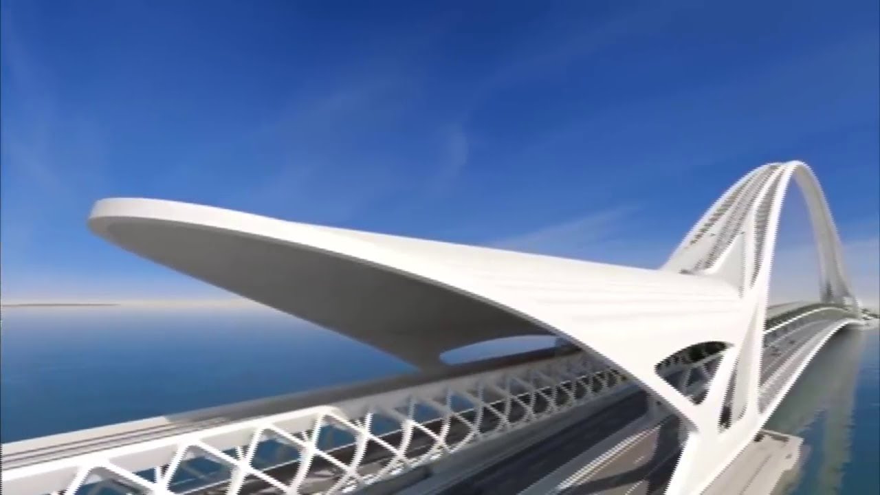 The Most Beautiful Bridge In Middle East|Doha,Qatar - YouTube