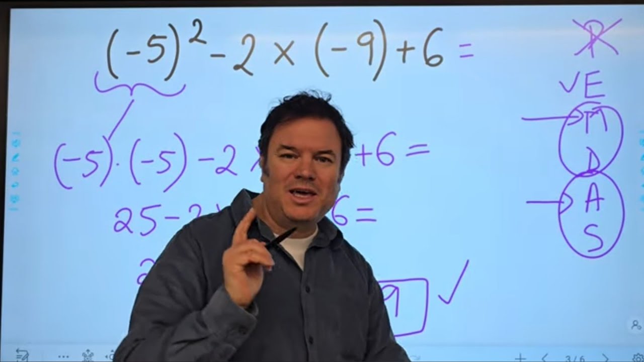 ORDER OF OPERATIONS - (Part 1) - YouTube