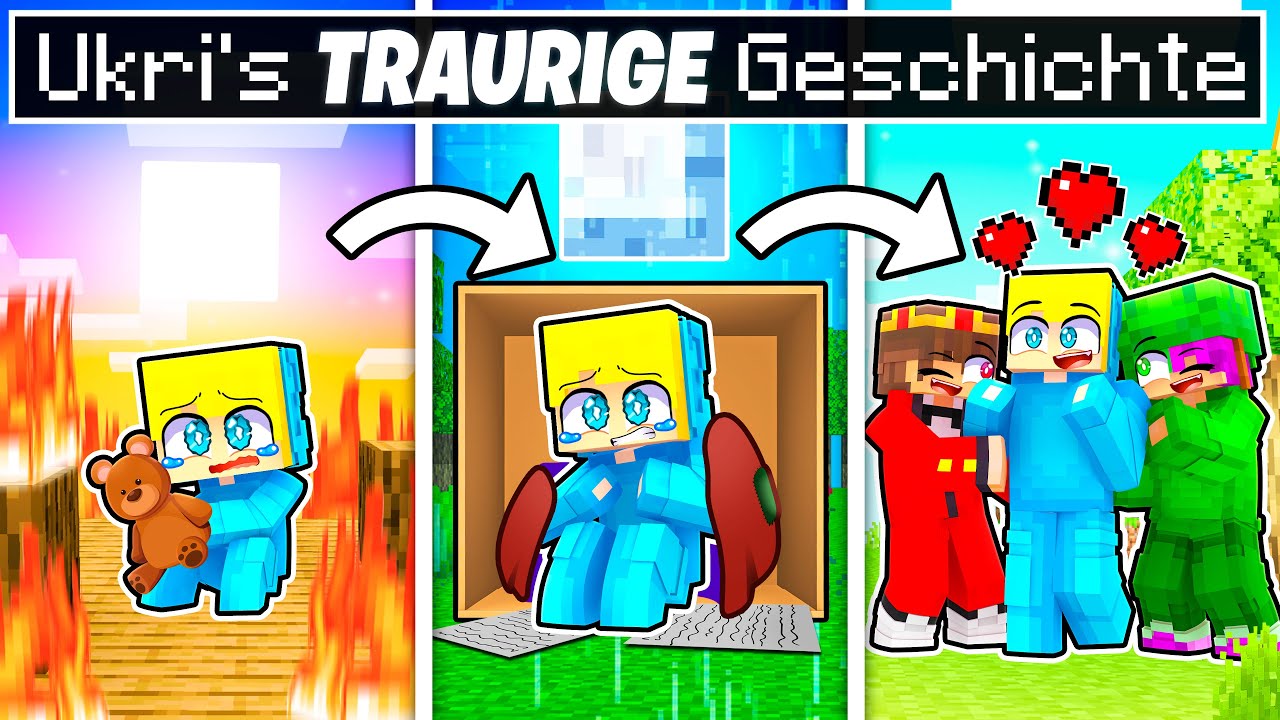 Ukri GEBURT bis TOD in Mincraft! - YouTube