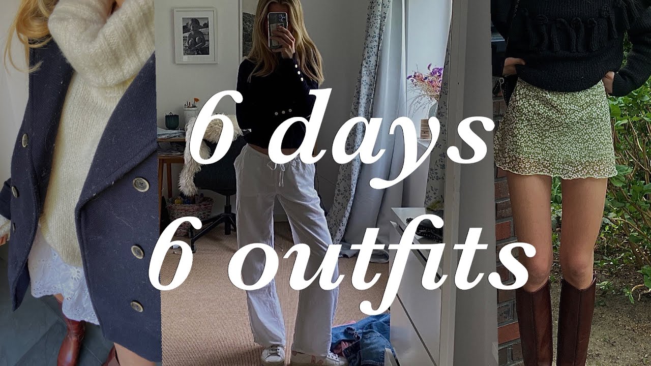 What I wear in 6 days - YouTube
