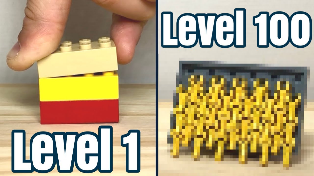 LEGO Techniques From Level 1 to Level 100 - YouTube