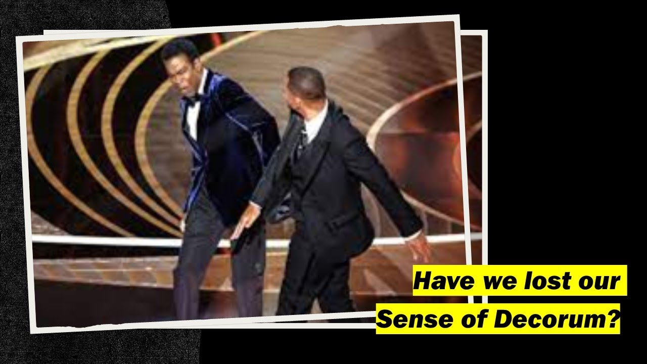 Have we lost our sense of decorum? - YouTube