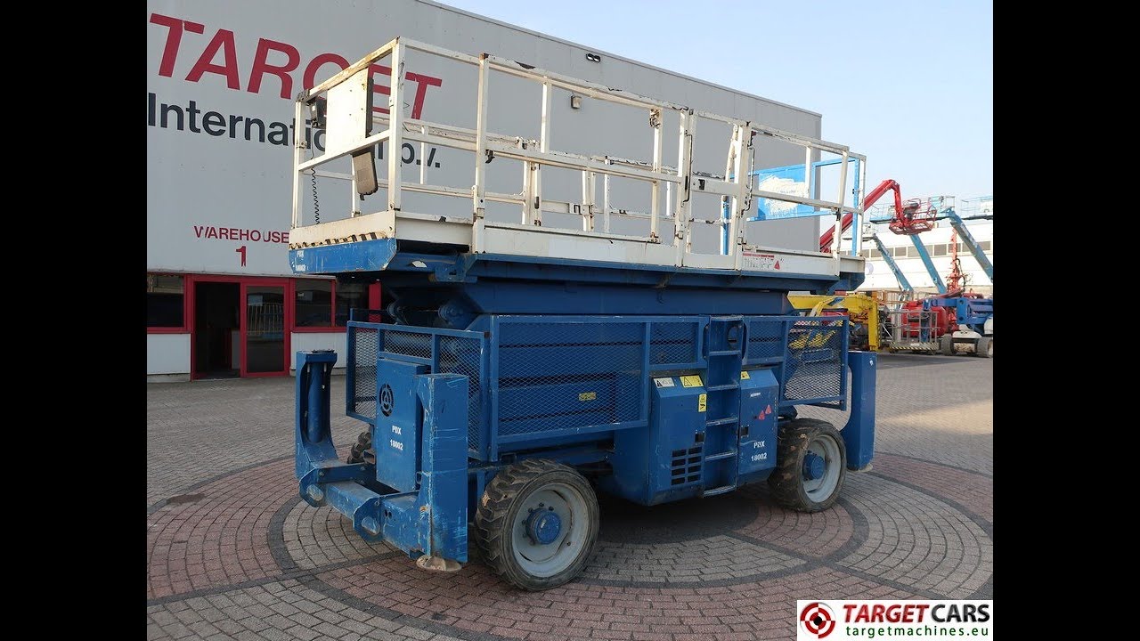 778855 GENIE GS5390RT SCISSOR GS-5390 4x4 LIFT DIESEL WORKLIFT 1815CM ...