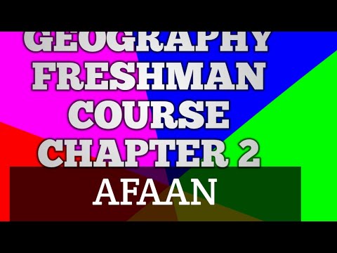 Geography freshman course chapter 2 part 1: Geology of Ethiopia and the ...