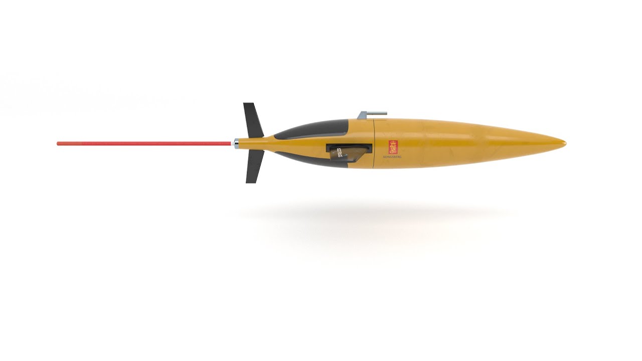 Seaglider AUV 3D Model - YouTube