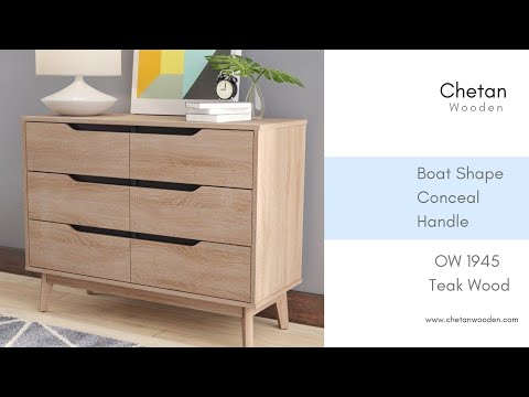 Wooden Conceal Handle for wardrobe and drawers | Handless furniture idea #interirordesign #interior
