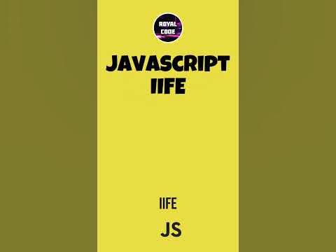 003: Javascript IIFE in 30 seconds #shorts #javascript #software - YouTube