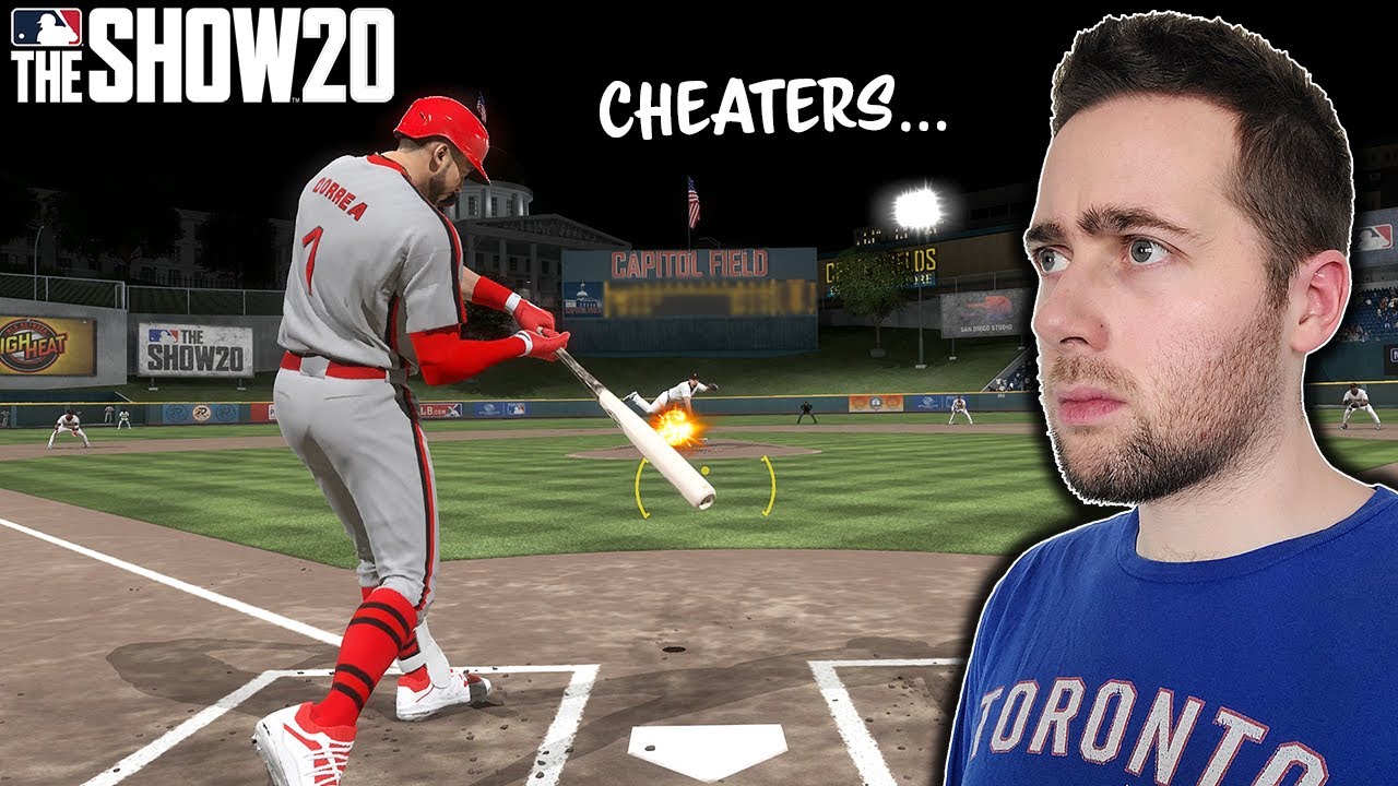 THE LINEUP OF CHEATERS...MLB THE SHOW 20 DIAMOND DYNASTY - YouTube