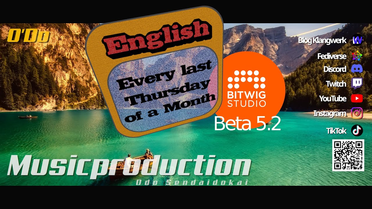 O'Do - Live Music Production - Bitwig Beta 5.2 | Last Thursday of a ...