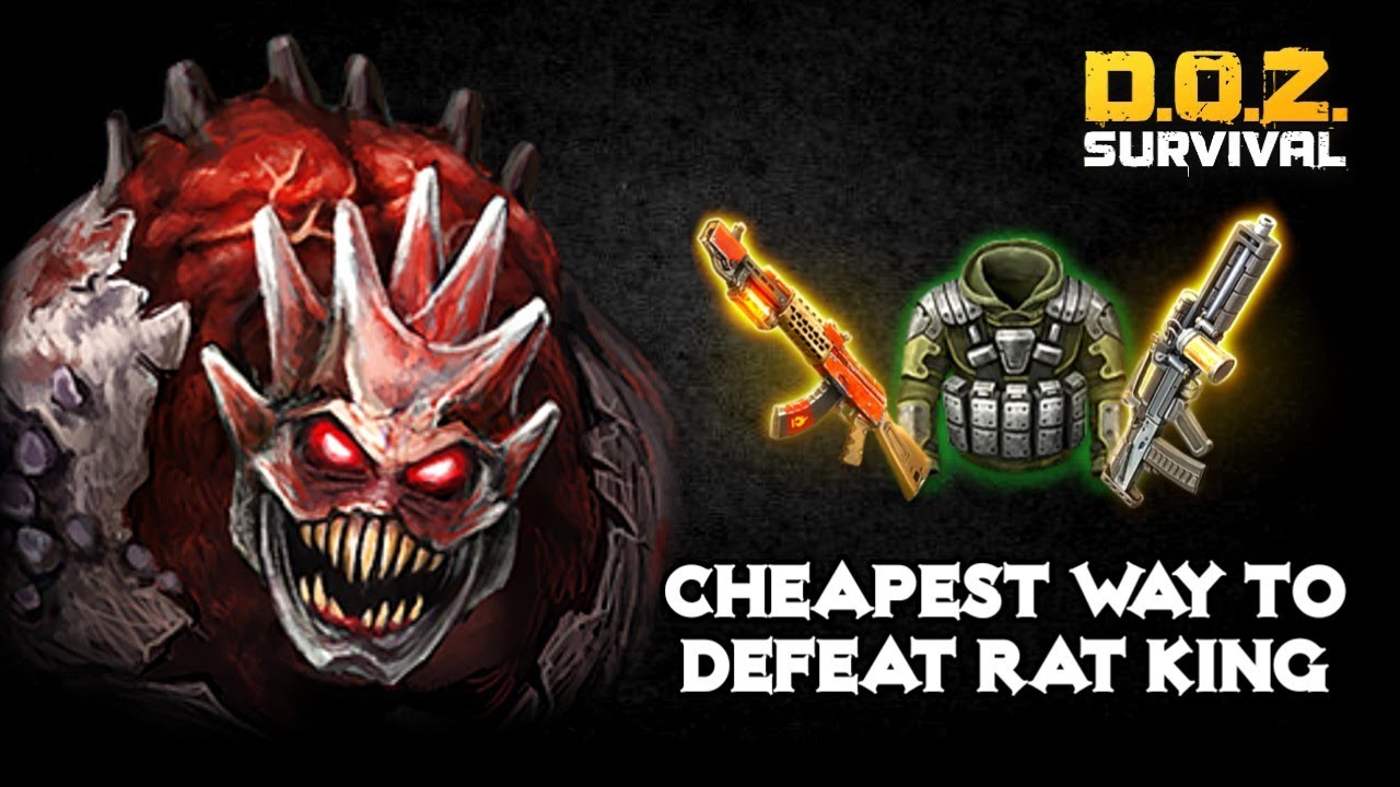 Cheapest Way to Defeat Rat King | Dawn of Zombies - YouTube