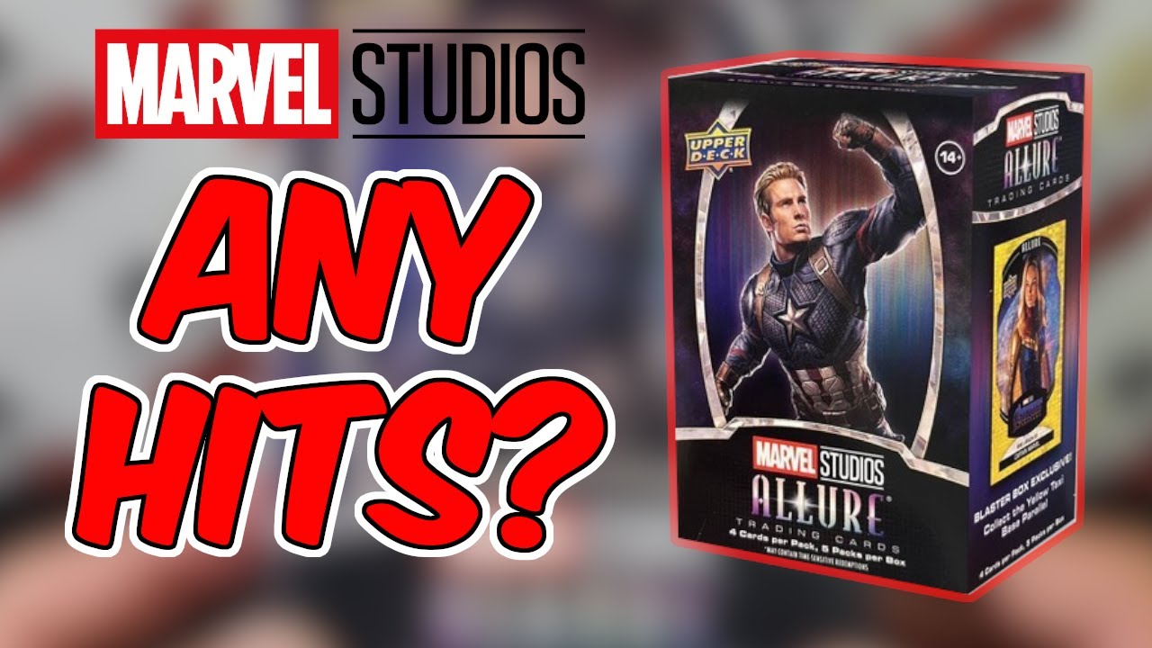 How Will Our LUCK Unfold? Marvel Allure Blaster Box Opening! - YouTube