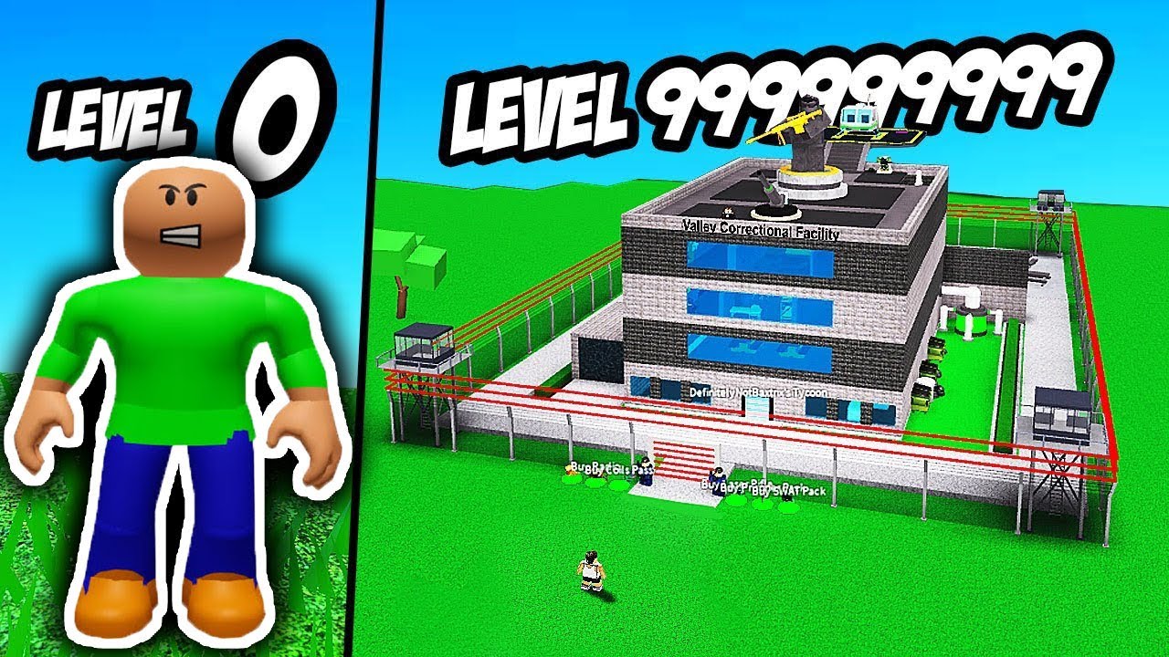 ครูบาวดี้สร้างเรือนจำสุดโหด LV.999 (Roblox) - YouTube