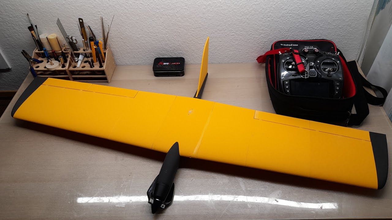 Pin - 3D printed flying wing - YouTube