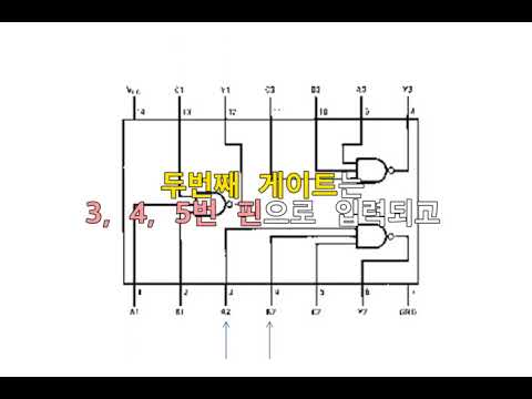 74LS10 3-input NAND게이트 실습영상 - YouTube