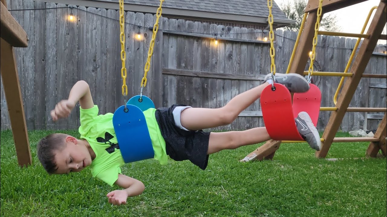 The magic changing of the swings trick - YouTube