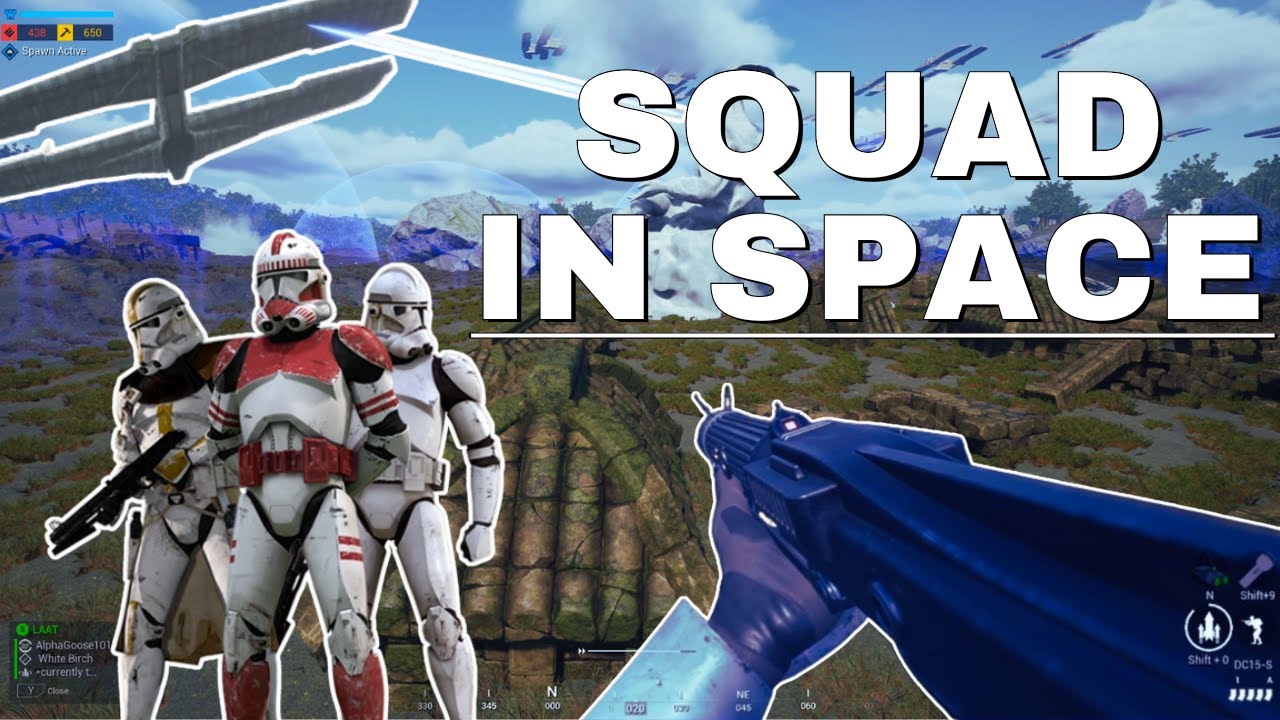 SQUAD IN SPACE | Galactic Contention Mod - YouTube