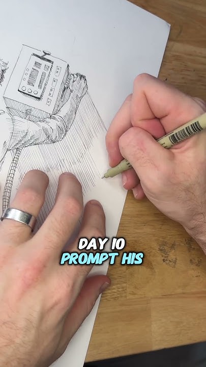 Inktober day 10: Surge - YouTube