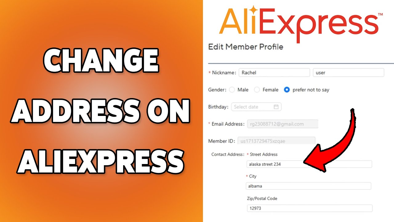 How To Change Address On AliExpress | Update AliExpress Shipping ...