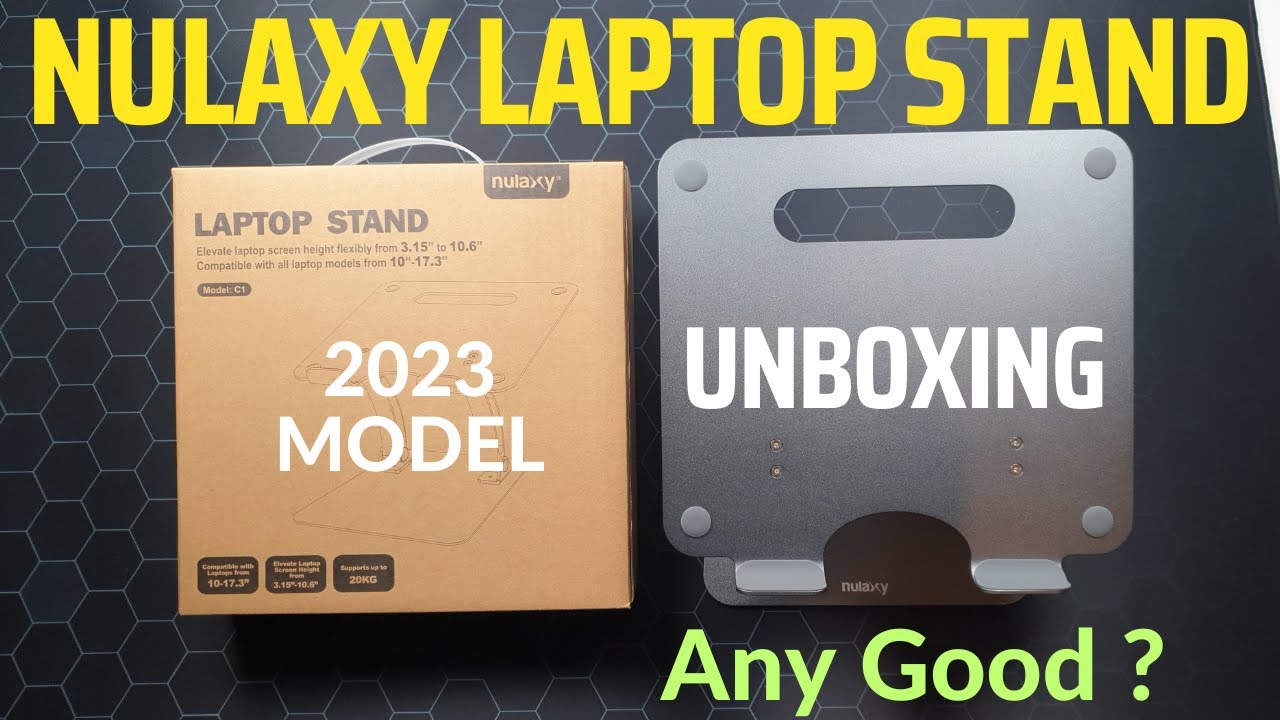 NULAXY Laptop Stand Unboxing - YouTube
