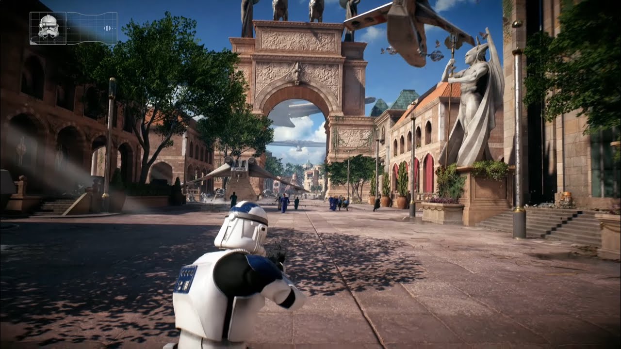 Star Wars Battlefront 2: Galactic Assault Gameplay | Naboo - YouTube