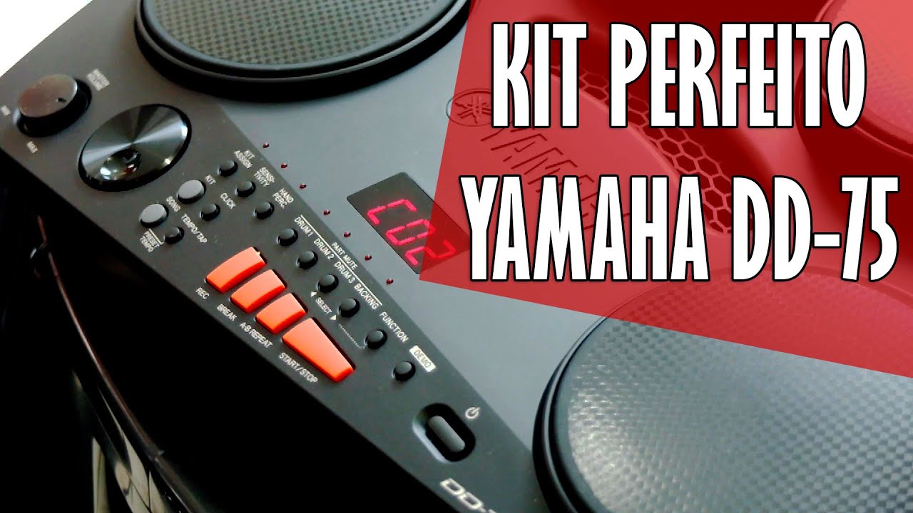 YAMAHA DD-75 | MEUS KITS - YouTube