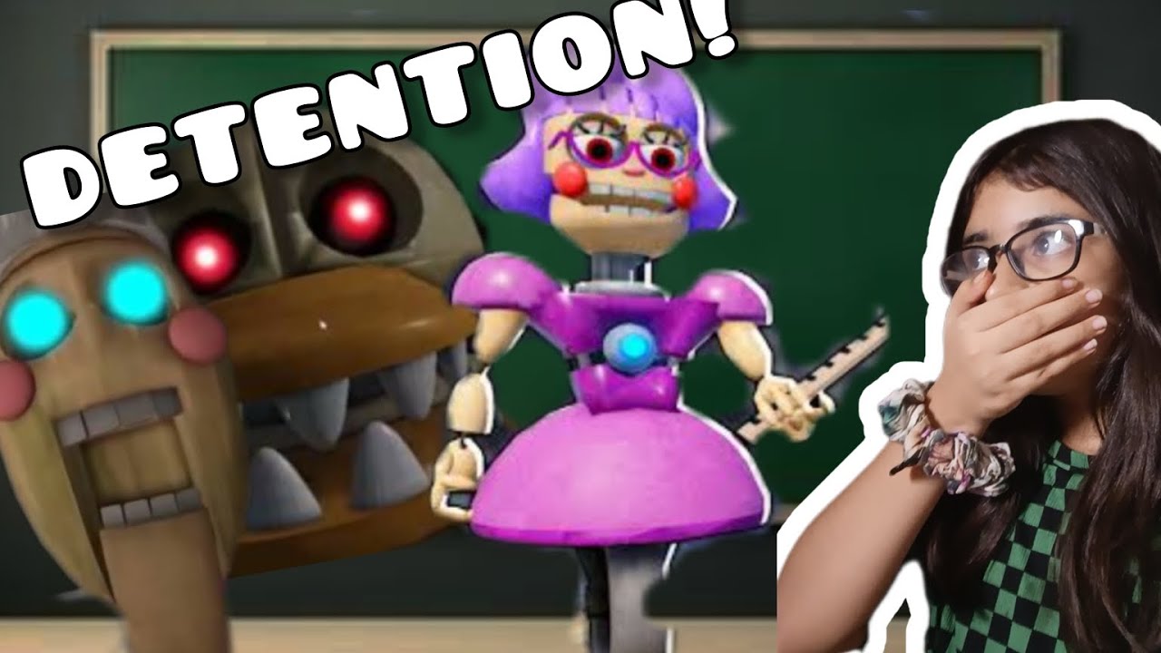 CAN I ESCAPE MISS ANITRON'S DETENTION ON ROBLOX?! - YouTube