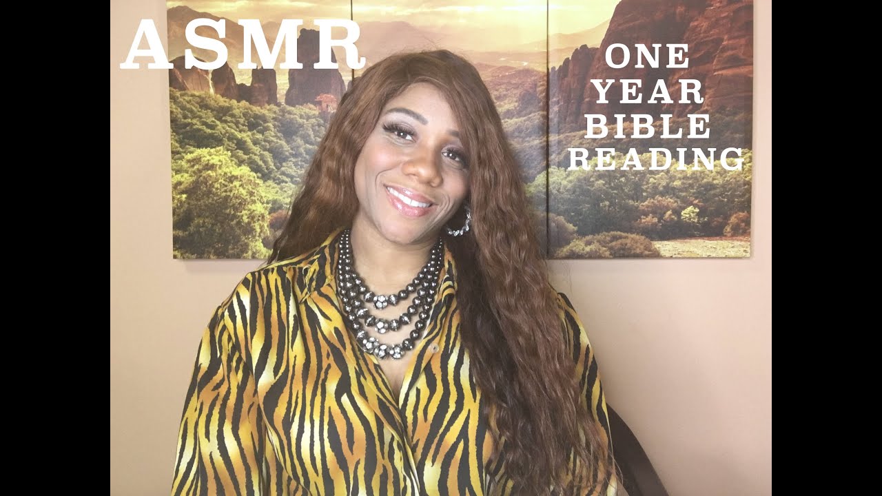 ASMR BIBLE STUDY | Whisper Reading | Inaudible | READ THE BIBLE IN A ...